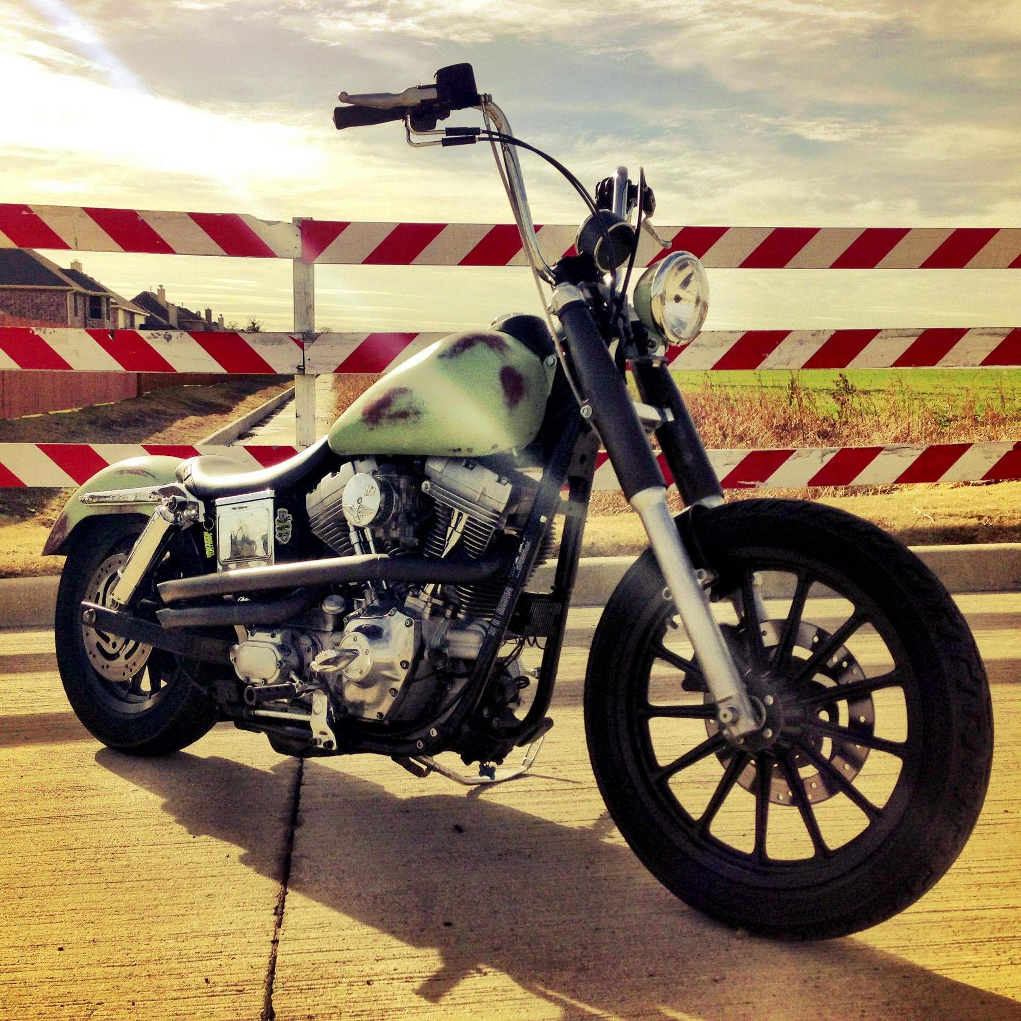 Lowbrow Customs 39mm Fork Shrouds - Raw Steel - Harley-Davidson Sportsters
