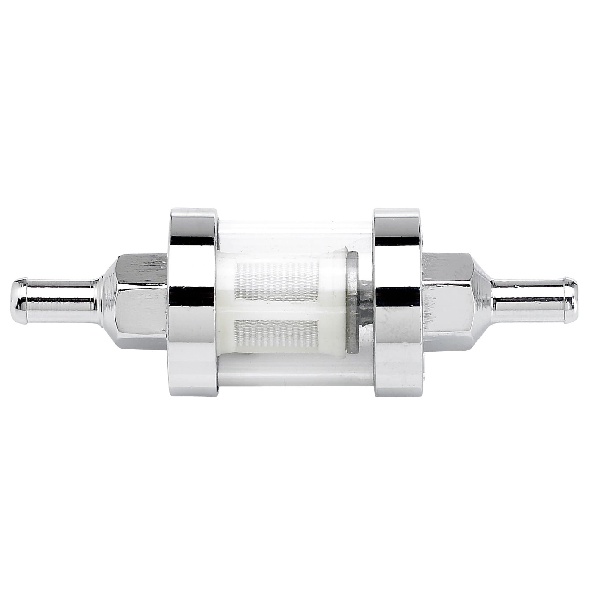 Cycle Standard Fuel Filter - 1/4 inch line - Glass – Lowbrow Customs