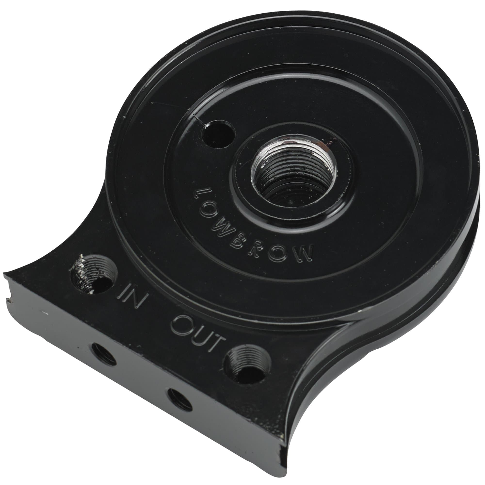 Lowbrow Customs FiltroMax Universal Remote Oil Filter Mount - Black