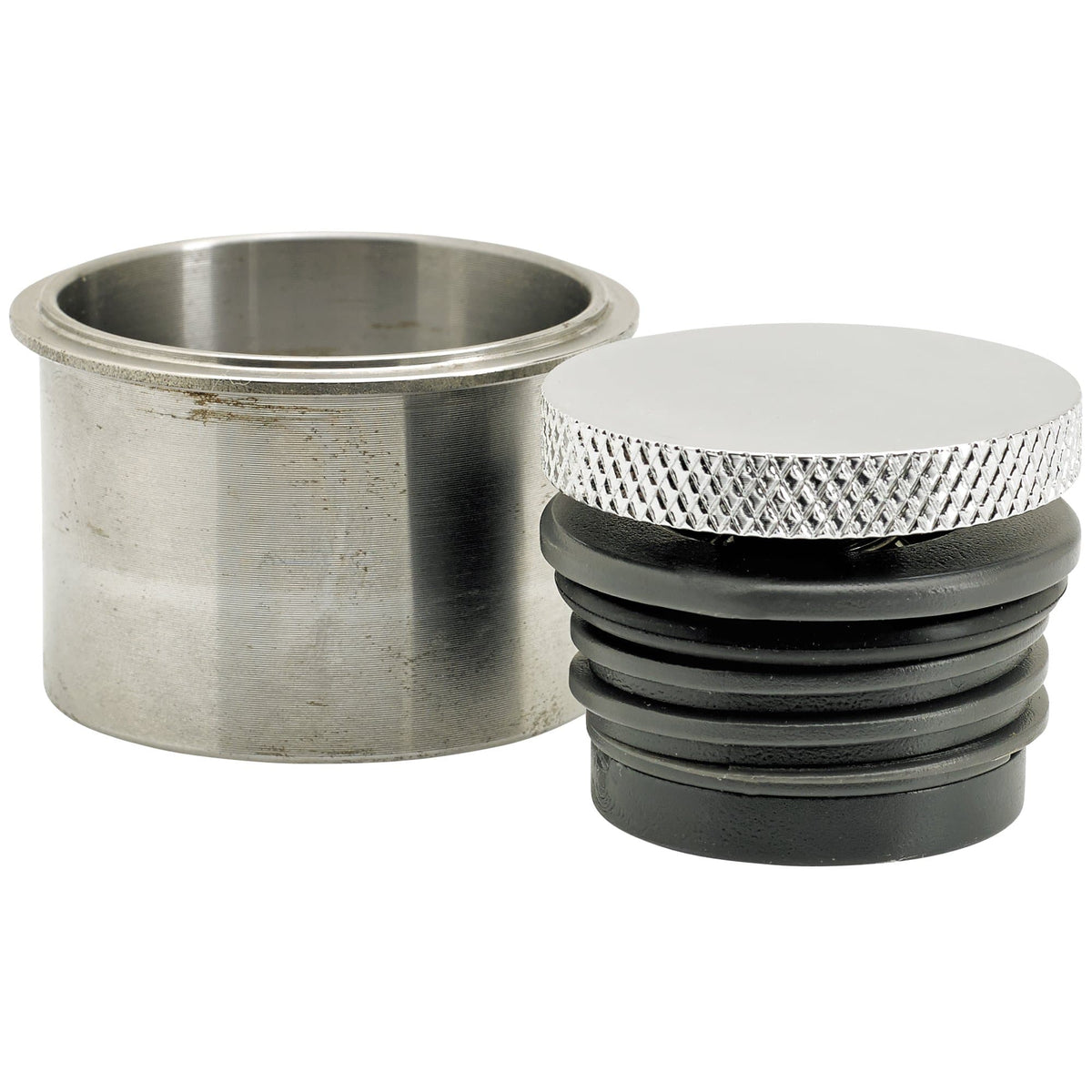 Cycle Standard Custom Flush Mount Aluminum Pop-Up Gas Cap and Weld In ...