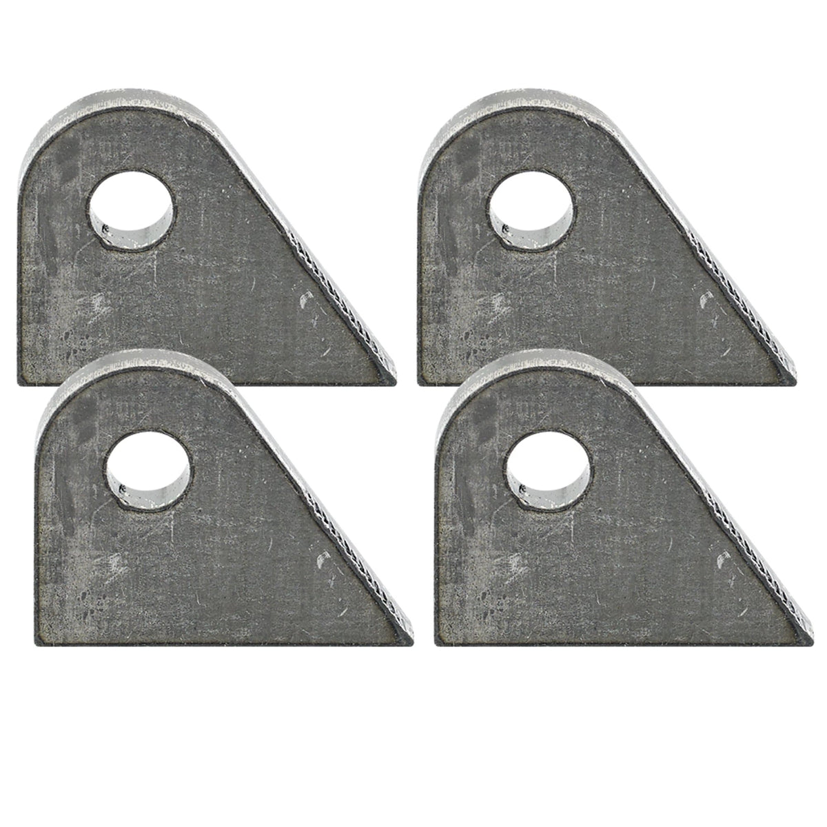 Lowbrow Customs Tab #7 - Mild Steel Mounting Tabs 3/16 inch thick - 4 pack