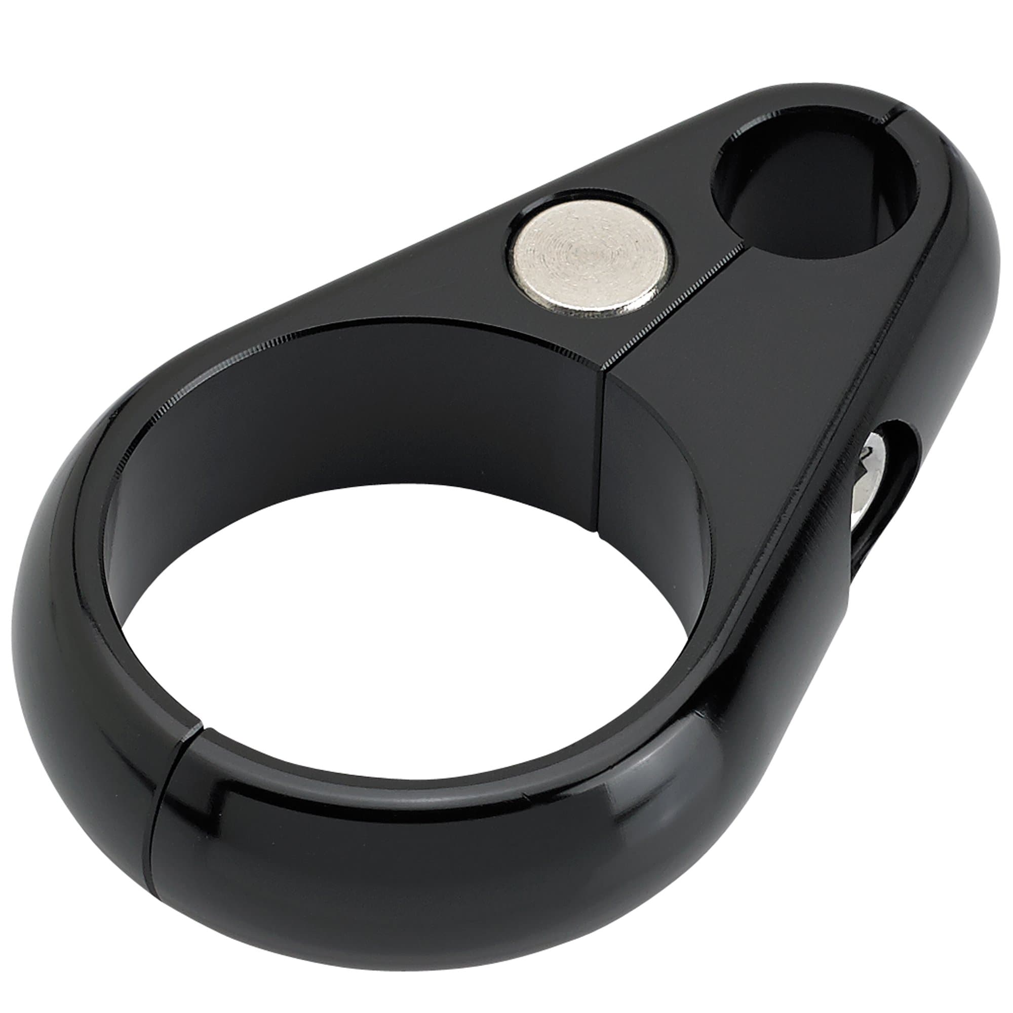 Lowbrow Customs Clutch / Brake Cable Clamp - Black - for 1 inch Frame ...