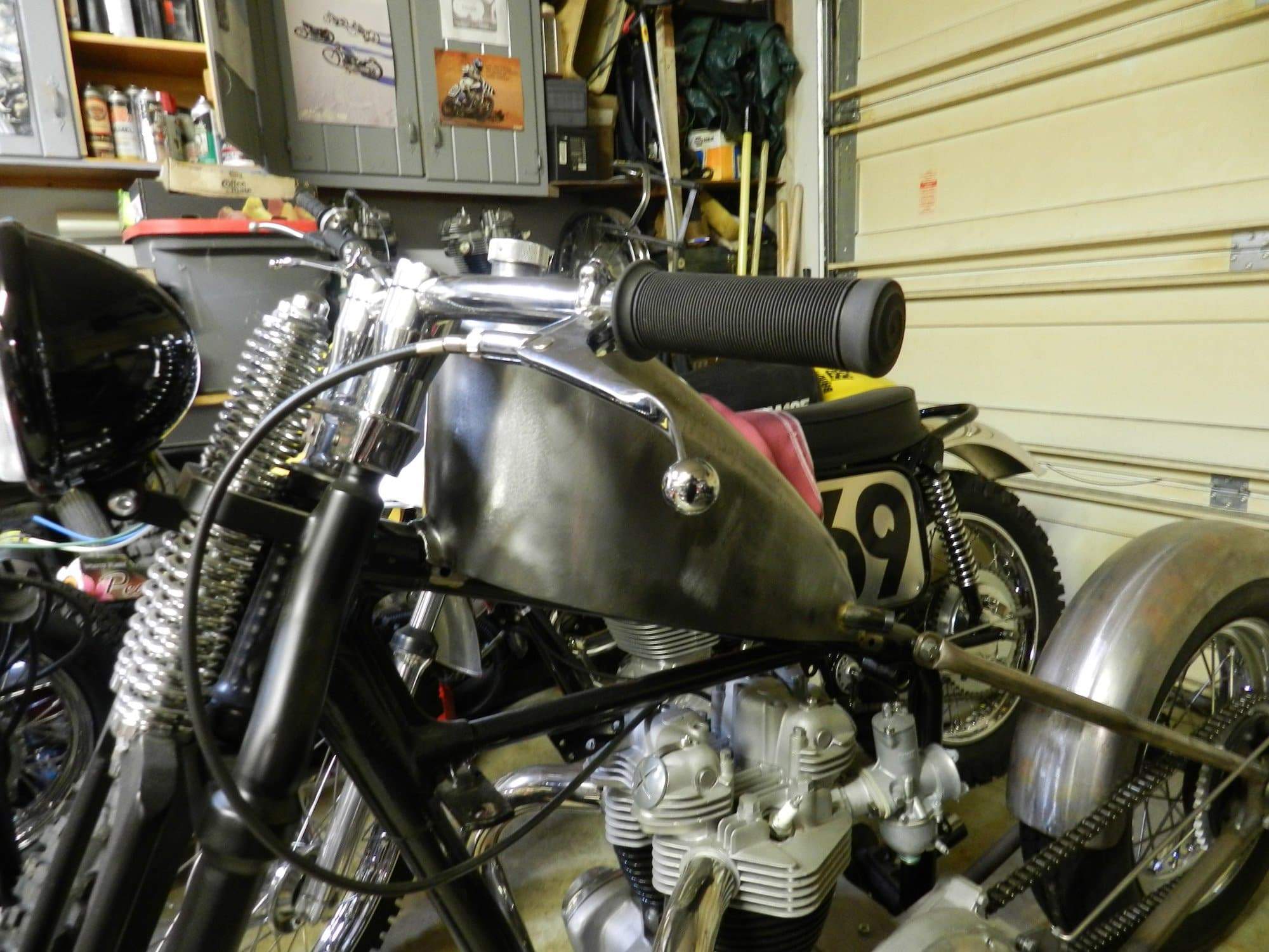 Lowbrow Customs Narrow Sporty Frisco Gas Tank 2.5 gallon