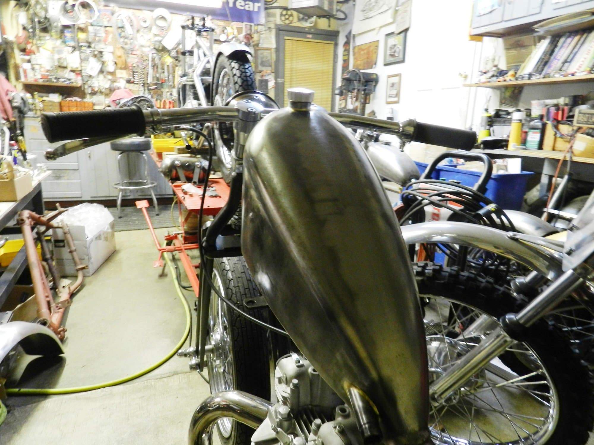 Lowbrow Customs Narrow Sporty Frisco Gas Tank 2.5 gallon