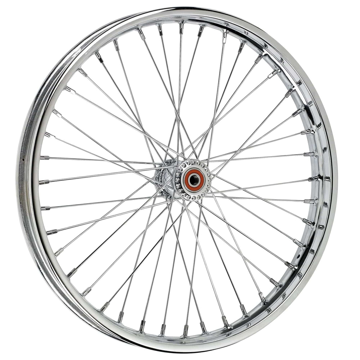 V-Twin Manufacturing Complete 21 inch Spool Hub Chopper Wheel - 5/8 ...
