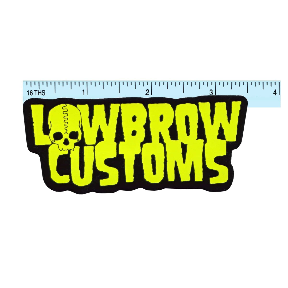 Lowbrow Customs Logo Sticker