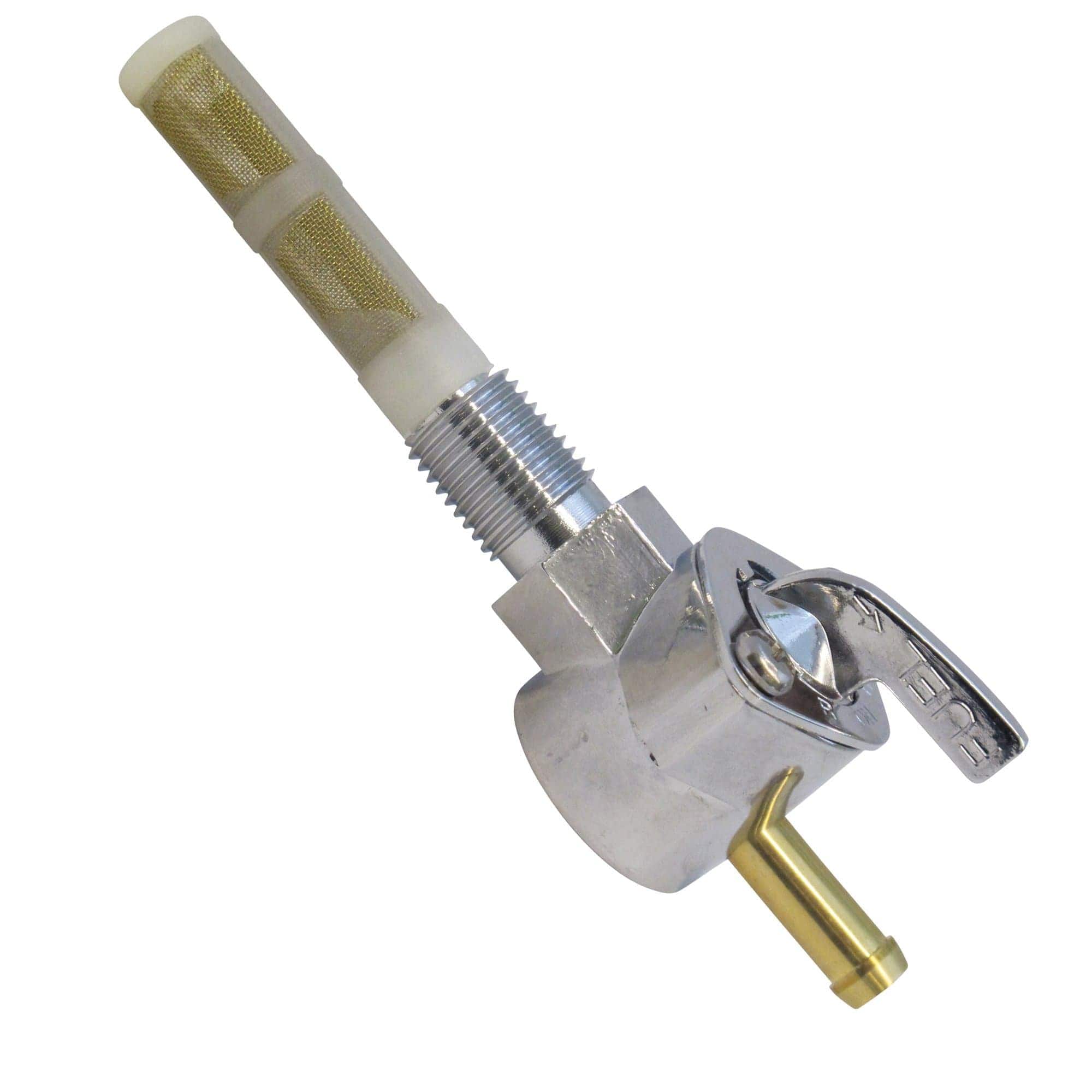 Cycle Standard 1/4 inch NPT Petcock Chrome - Straight – Lowbrow Customs