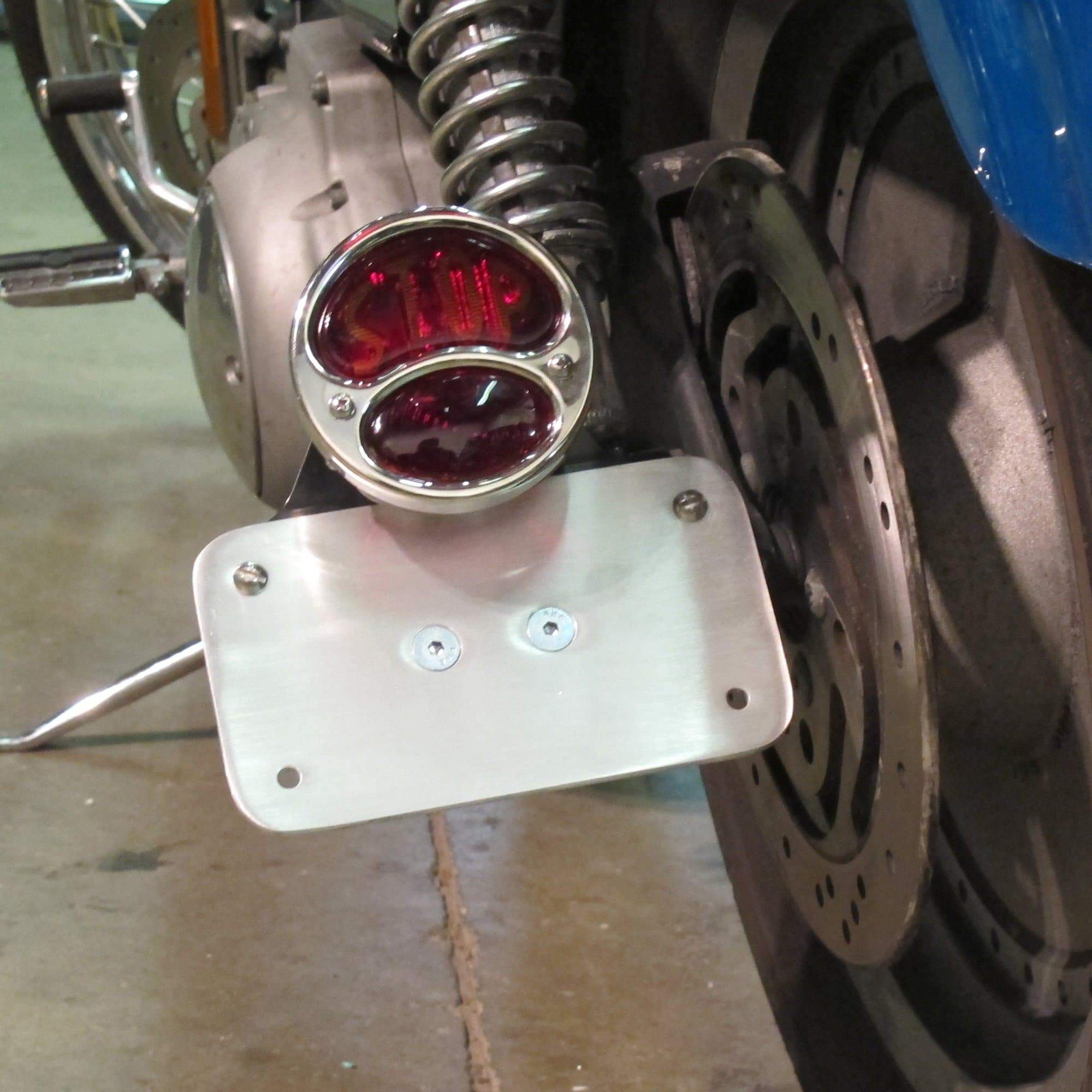 Cycle Standard Model A Tail Light Mounting Bracket - Horizontal License ...