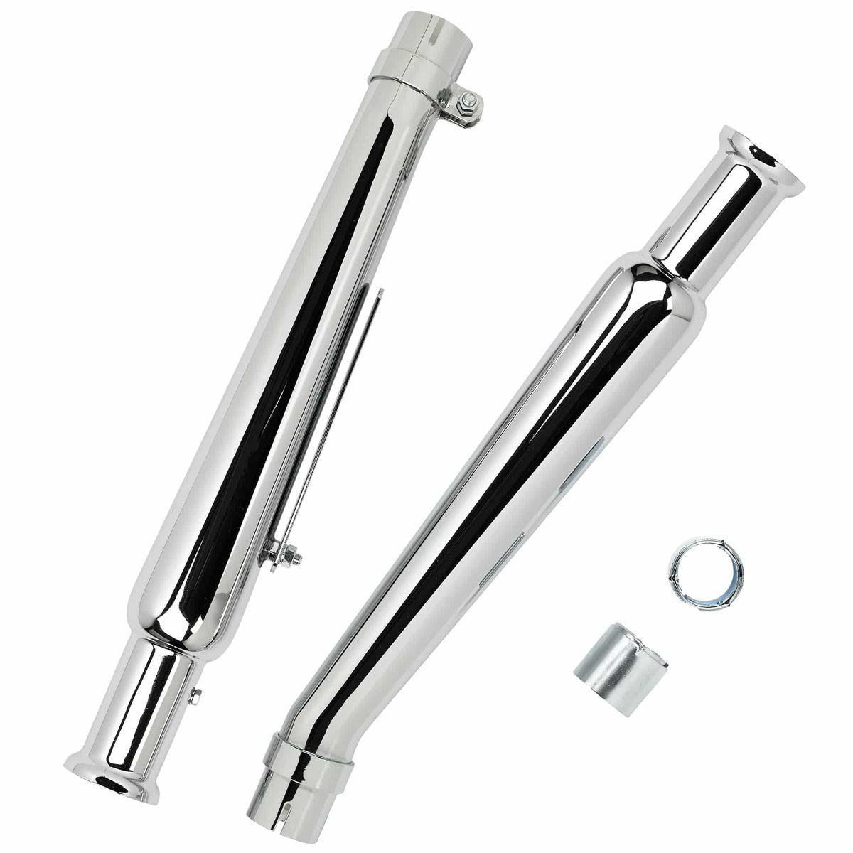 EMGO Cocktail Shaker Mufflers - Upswept - Left and Right Side - for 1-1 ...