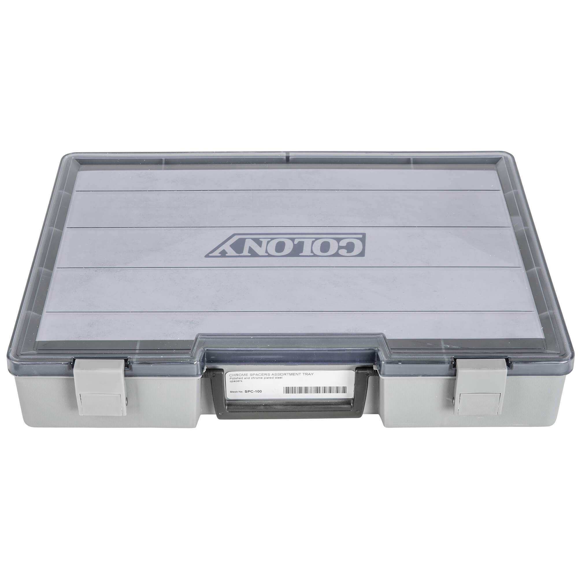 Colony Machine #SPC-100 Chrome Spacer Assortment 1/4, 5/16, and 3/8 ...