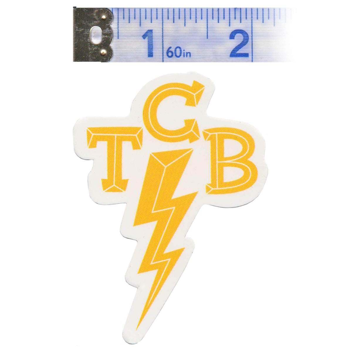 Lowbrow Customs TCB Takin' Care of Business Screen Printed Decal