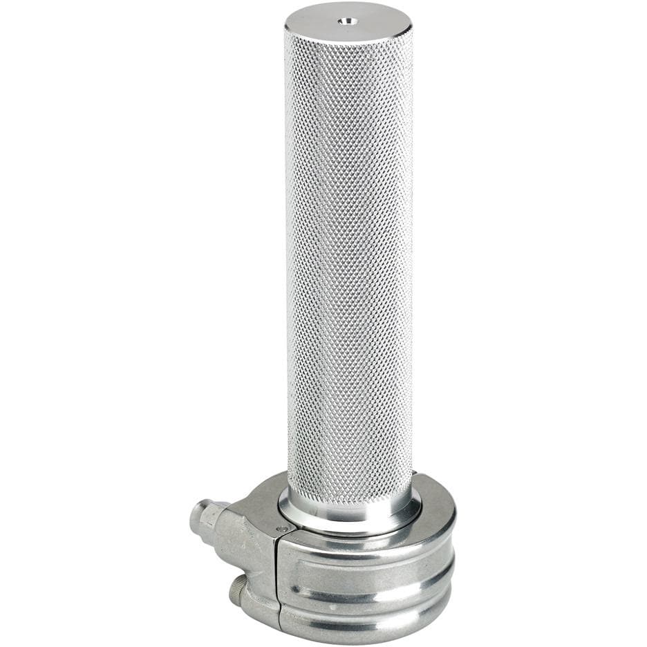 Biltwell Dual Cable Cast Whiskey Throttle - Polished Aluminum - 1 inch ...