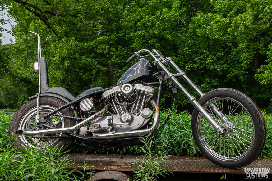 Lowbrow Spotlight: Sportster Chopper Custom Builds and More – Lowbrow ...
