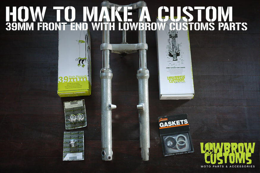 How to Install the Lowbrow Customs 39mm Fork on Sportsters