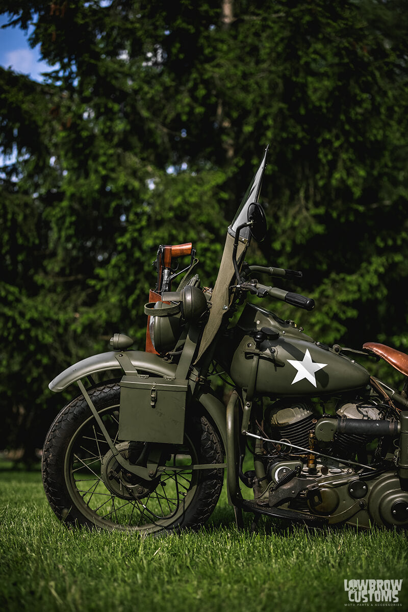 Motorcycles Built For War: 1942 Harley-Davidson WL-A Flathead – Lowbrow ...