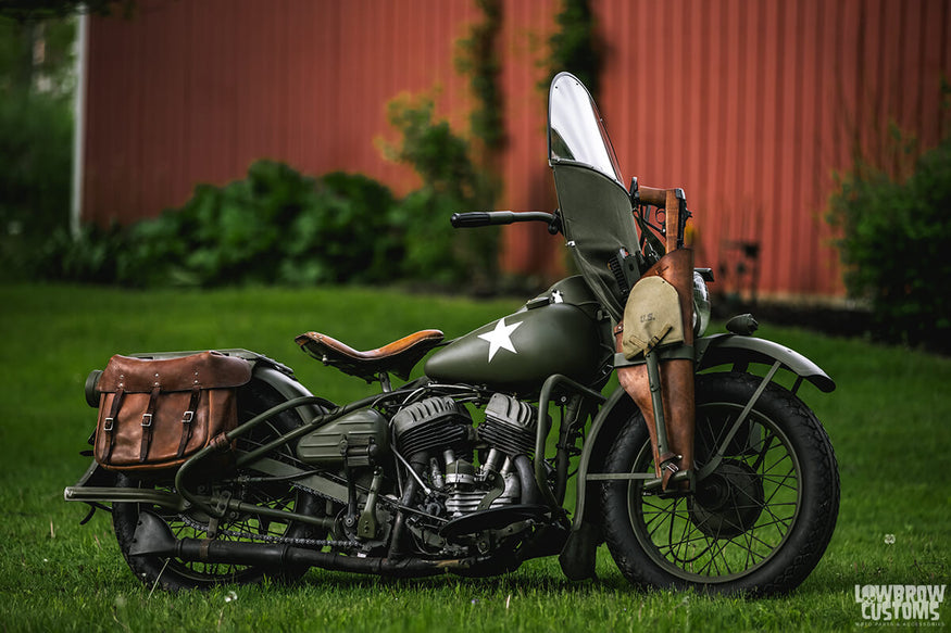 Motorcycles Built For War: 1942 Harley-Davidson WL-A Flathead – Lowbrow ...