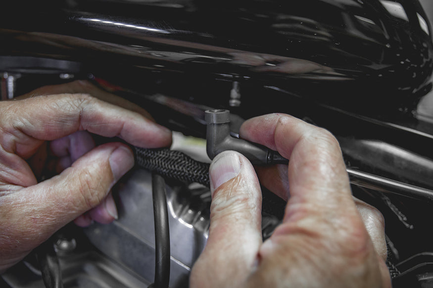 How To Install: Cole Foster Gas Tank On A Harley-Davidson Sportster ...