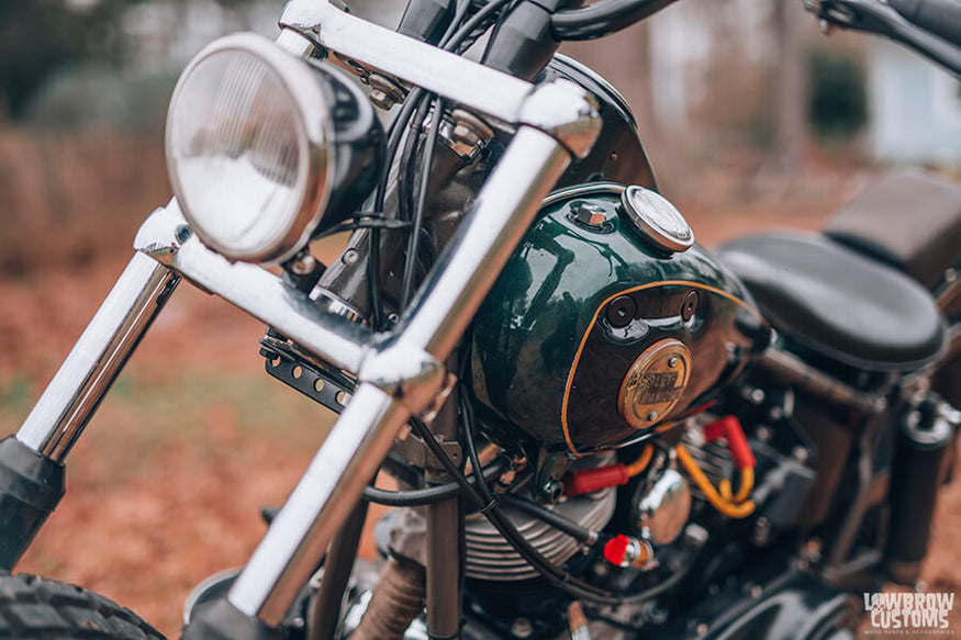 Lowbrow Spotlight: Annette LaRue's 1958 Harley-Davidson FLH Duo Glide ...