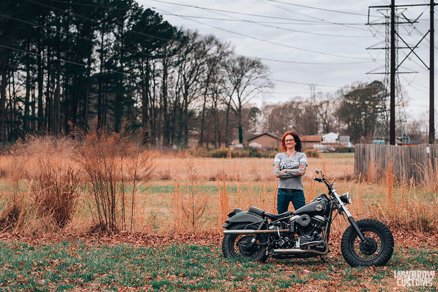 Lowbrow Spotlight: Annette LaRue's 1958 Harley-Davidson FLH Duo Glide ...