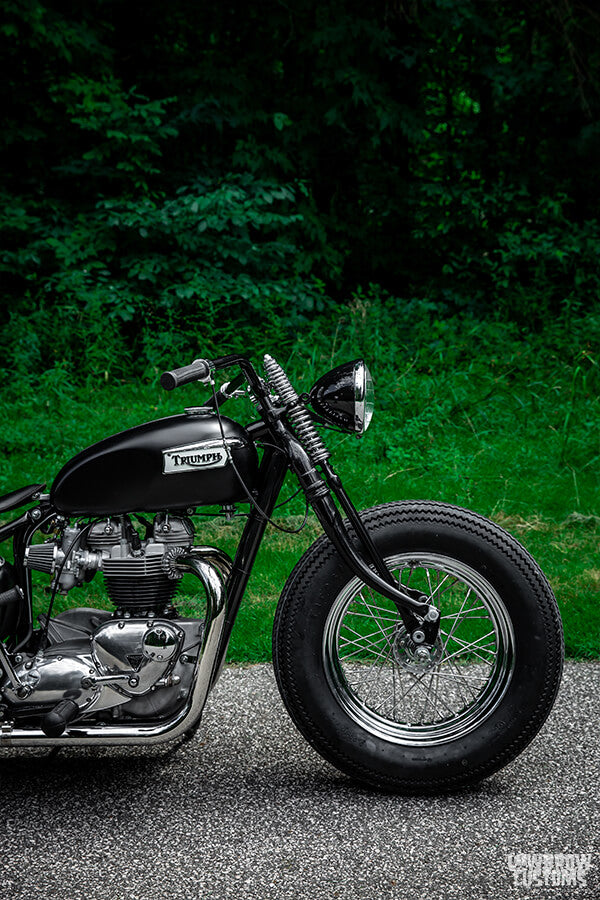 Lowbrow Spotlight: Todd Muller’s Custom 1968 650cc Triumph Bonneville ...