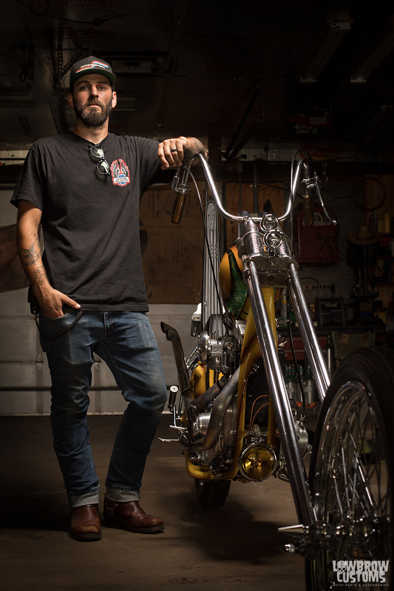 Lowbrow Spotlight: John Morehead & his '77 Ironhead Sportster Chopper ...