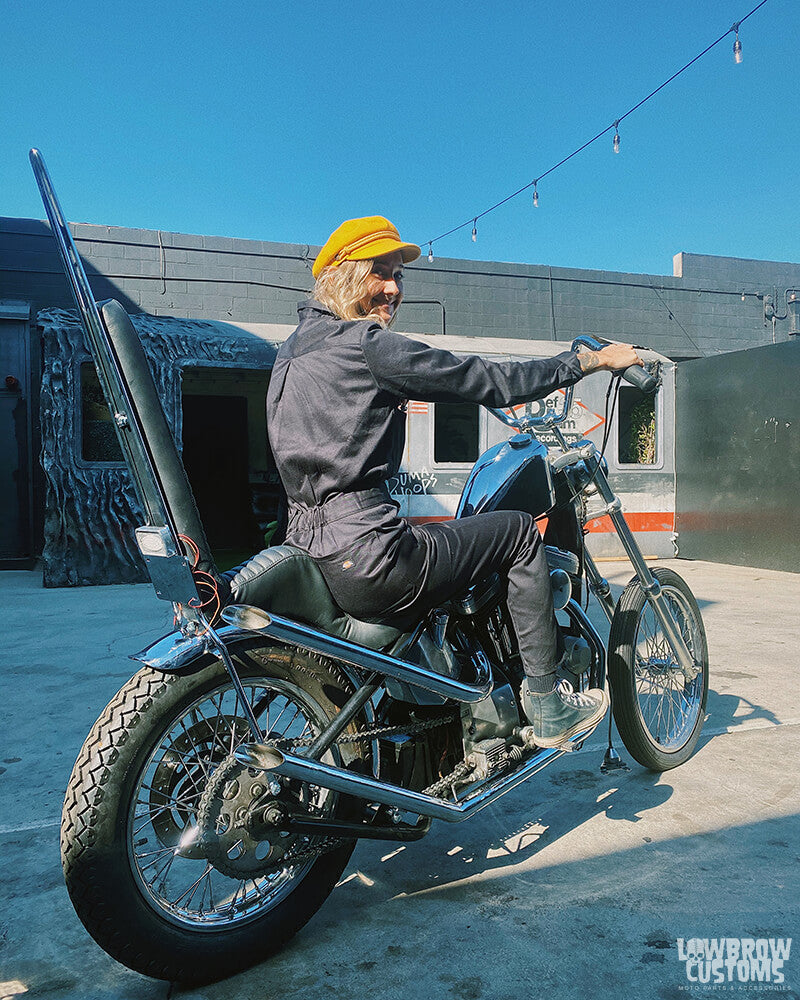Meet Becky Goebel & How she Rebuilt an Old Motorcycle Harley-Davidson ...