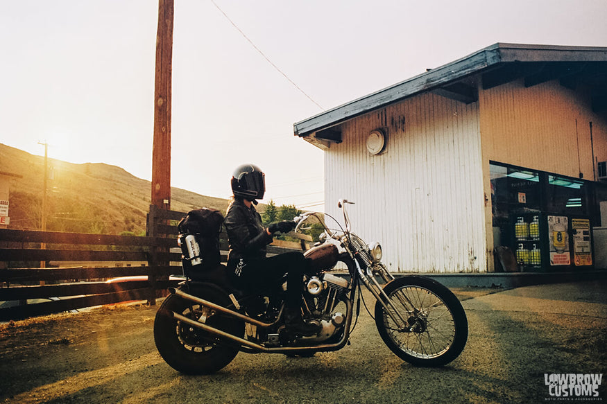 Meet Becky Goebel & How she Rebuilt an Old Motorcycle Harley-Davidson ...