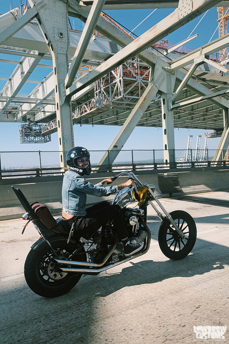 Meet Becky Goebel & How she Rebuilt an Old Motorcycle Harley-Davidson ...