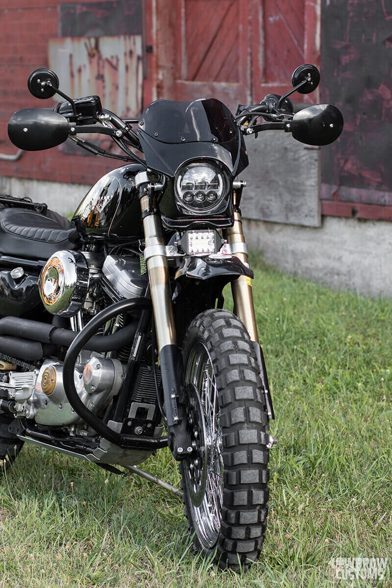 Off Road Sportsters: Garage-Built Harley Sportster Adventure Bikes ...
