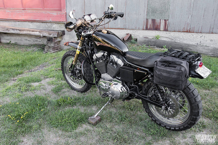 Off Road Sportsters: Garage-Built Harley Sportster Adventure Bikes ...