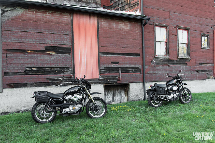 Off Road Sportsters: Garage-Built Harley Sportster Adventure Bikes ...
