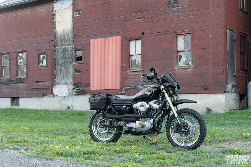 Off Road Sportsters: Garage-Built Harley Sportster Adventure Bikes ...