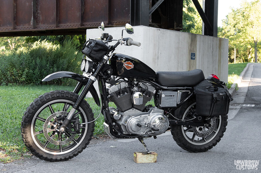 Off Road Sportsters: Garage-Built Harley Sportster Adventure Bikes ...