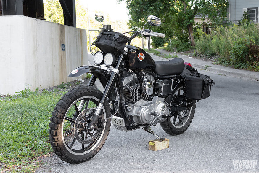 Off Road Sportsters: Garage-Built Harley Sportster Adventure Bikes ...