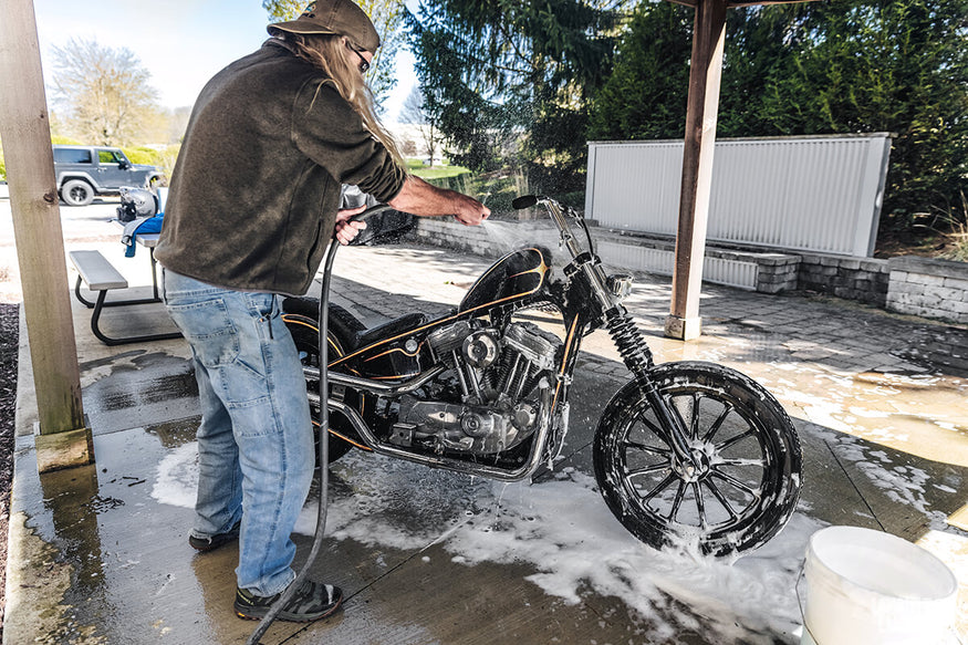 Motorcycle Washing Tips: What to Avoid? – Lowbrow Customs