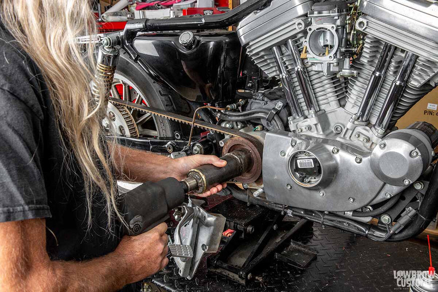 How-to Install: Chain Conversion Kit for 1994-2003 Harley Sportsters ...