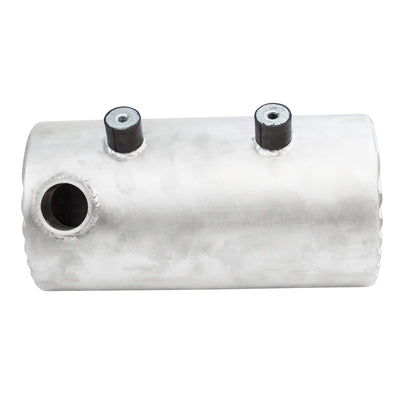 Aluminum Oil Tank With Finned Ends - Raw Finish - for Harley-Davidson ...