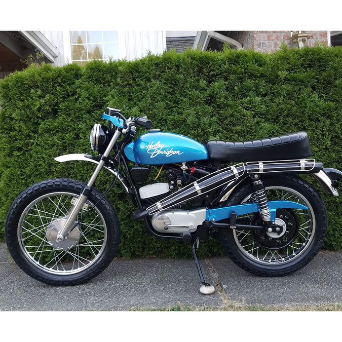 Cycle Standard Scrambler Handlebars - 1 inch - Chrome – Lowbrow Customs