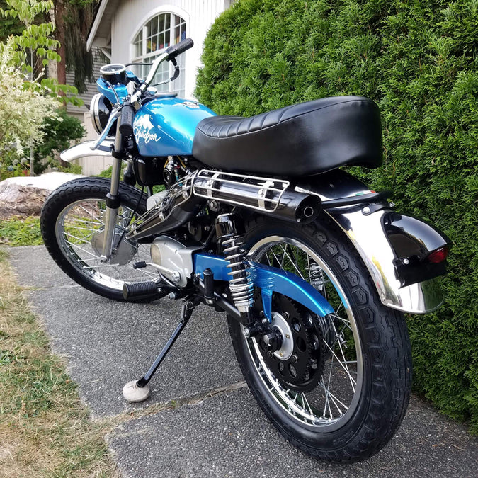 Cycle Standard Scrambler Handlebars - 1 inch - Chrome – Lowbrow Customs