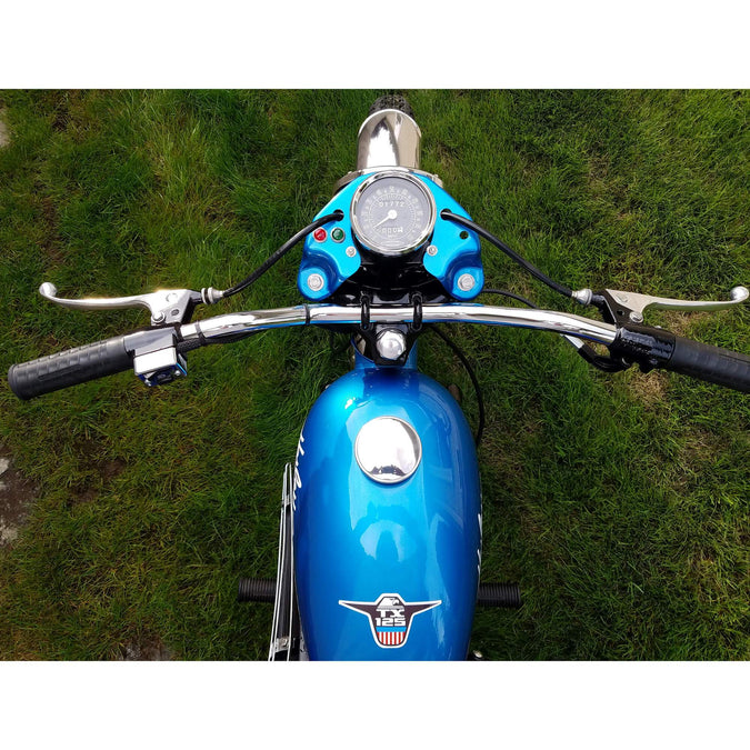 Cycle Standard Scrambler Handlebars - 1 inch - Chrome – Lowbrow Customs