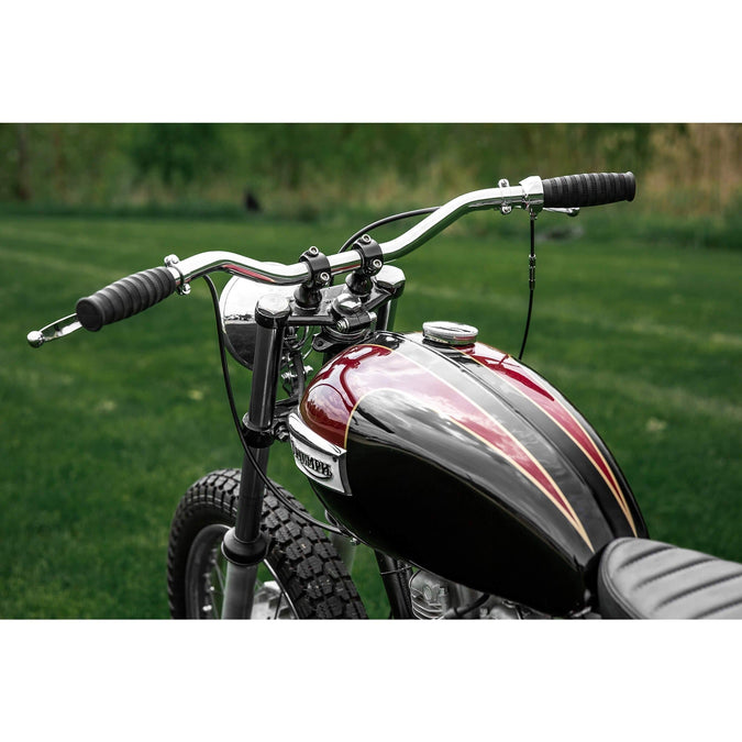 Cycle Standard Scrambler Handlebars - 1 inch - Chrome – Lowbrow Customs