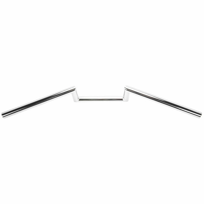 Cycle Standard Z Bar Handlebars - 1 inch - 4 inch Rise - Chrome ...