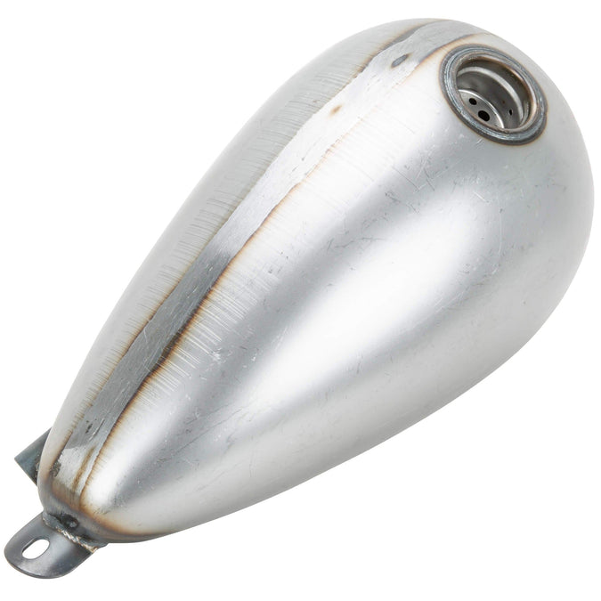 Lowbrow Customs Ovate Axed Gas Tank - Super Narrow - 1.6 gallon
