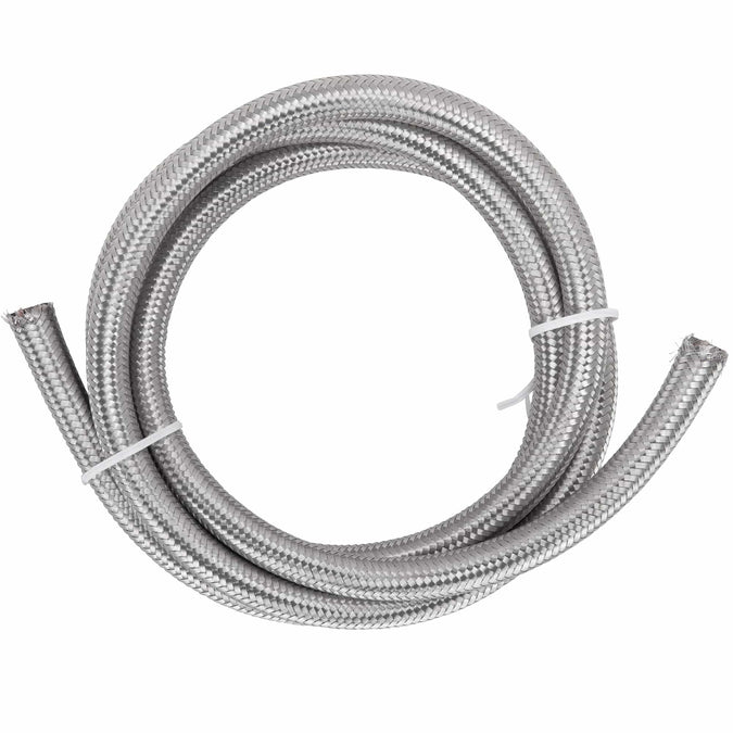 Cycle Standard 3/8 inch Braided Stainless Fuel Line - 6 ft. – Lowbrow ...